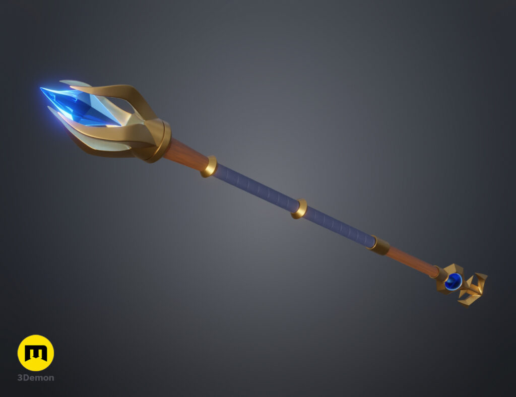 The Jaina proudmoore staff – World of Warcraft 3D print model – 3Demon ...