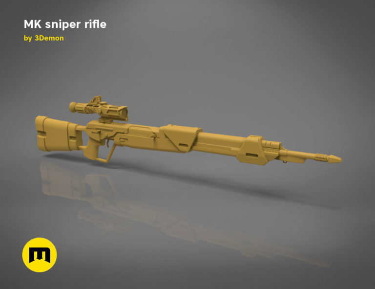 MK Sniper Rifle Fennec Shand – 3Demon - 3D print models download