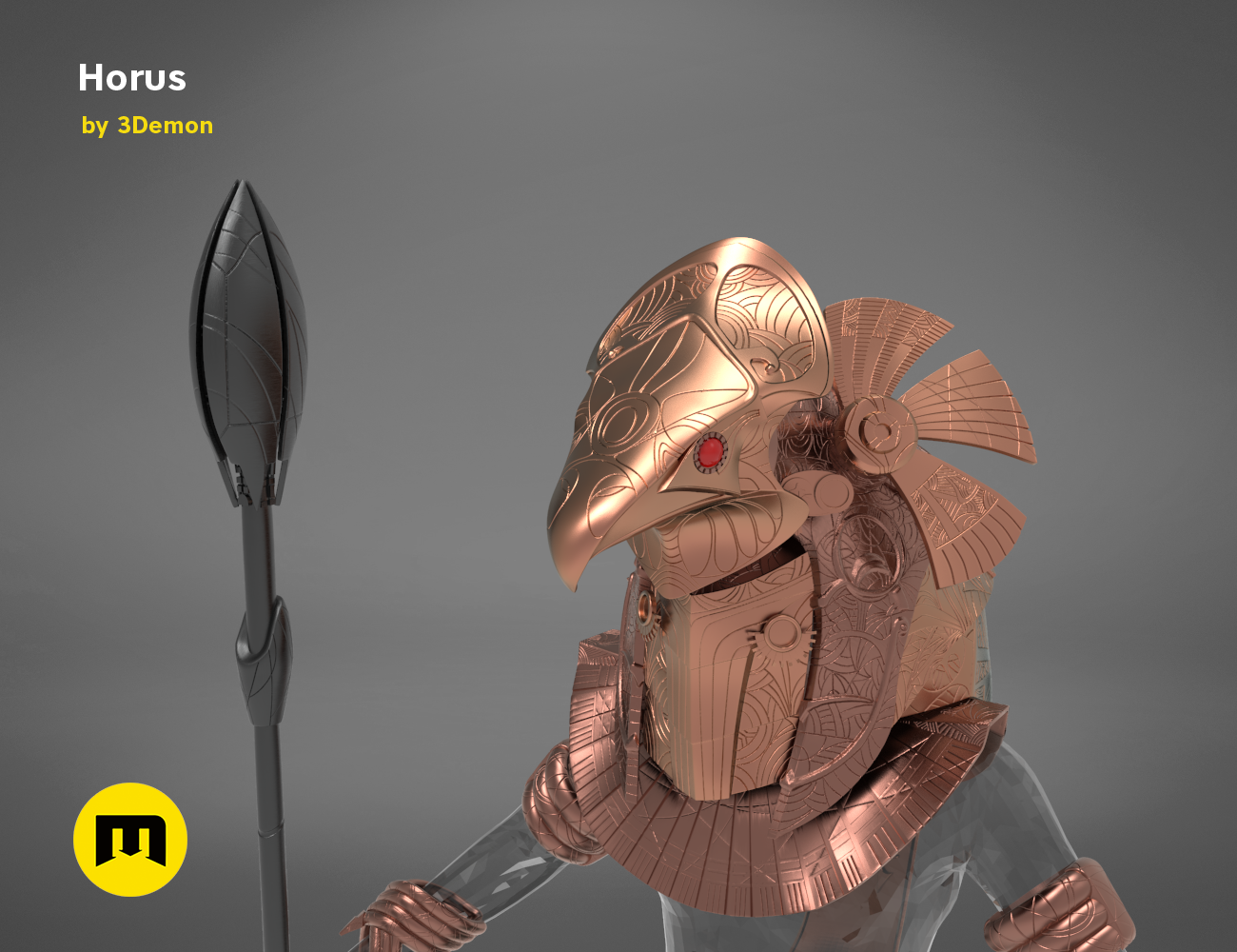 Anubis En Horus Standbeeld Anubis And Horus Busts Gods Of Ancient